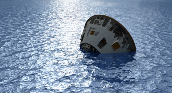 reentry apollo command module 3d model