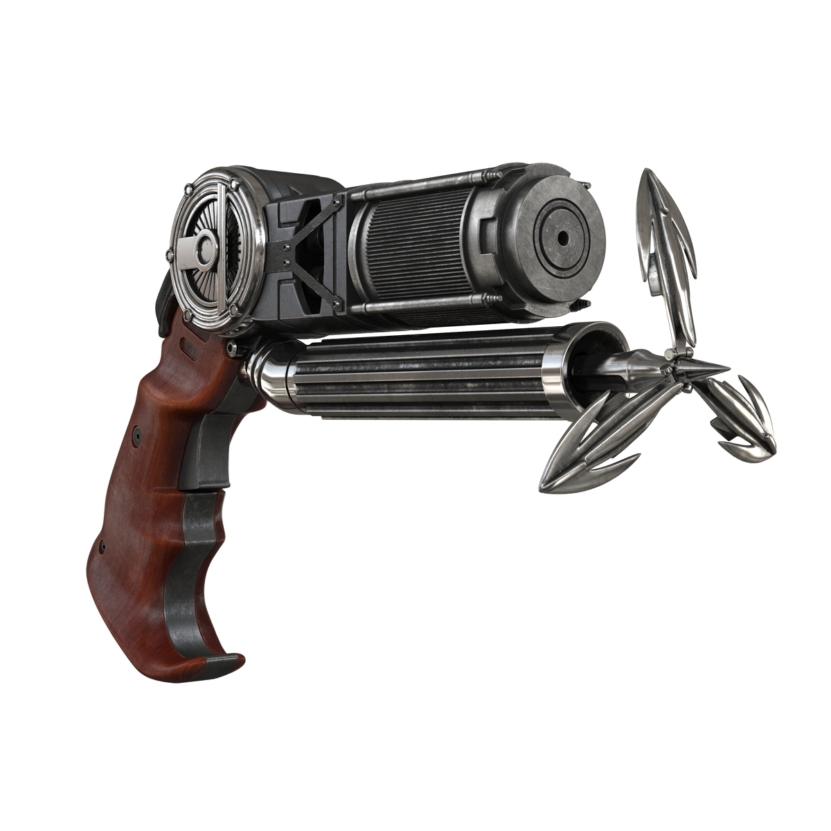 grapple gun batman v 3d model