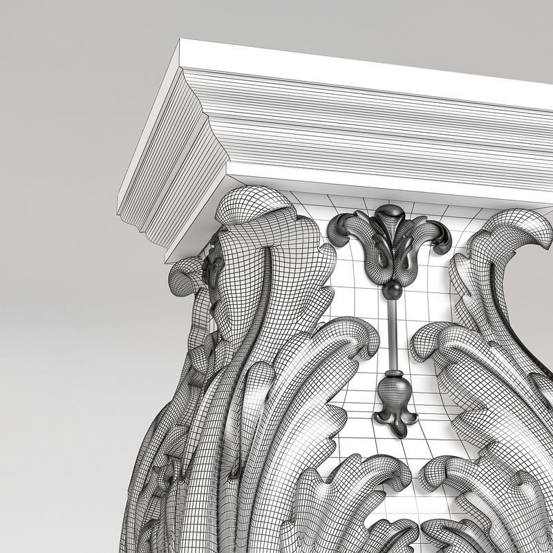 decorative capitals cnc max