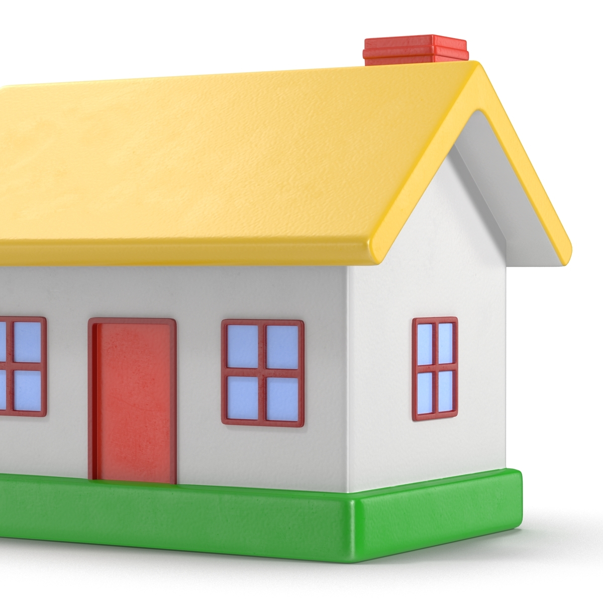 3d toy house model