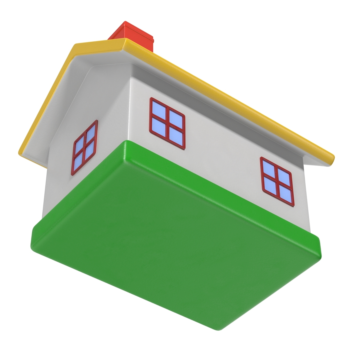 3d toy house model