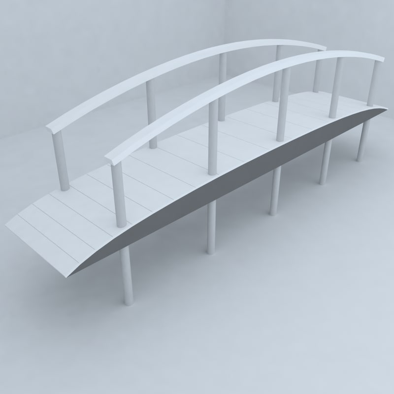 3d bridge design model