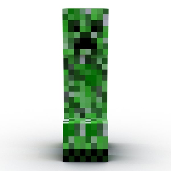 Minecraft Creeper 3D-Modell - TurboSquid 1017035