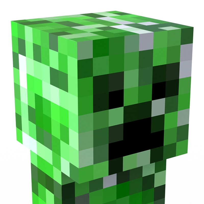 modelo 3d Minecraft Creeper - TurboSquid 1017035