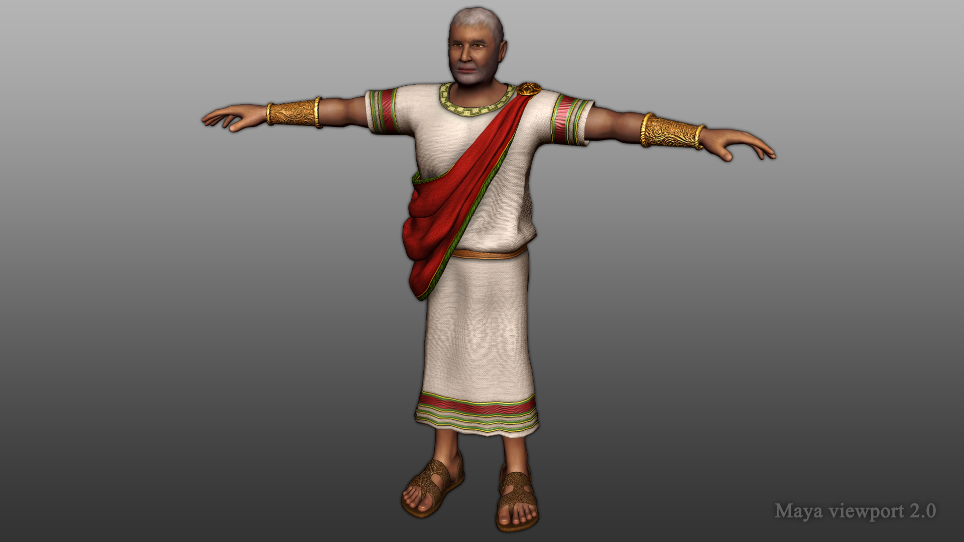 civilian greek 3d max