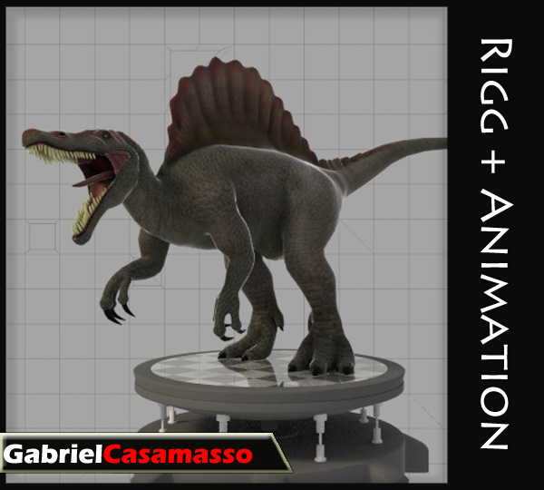 Rigged Dinosaur Blender Models for Download | TurboSquid