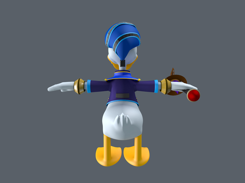 donald kingdom hearts obj