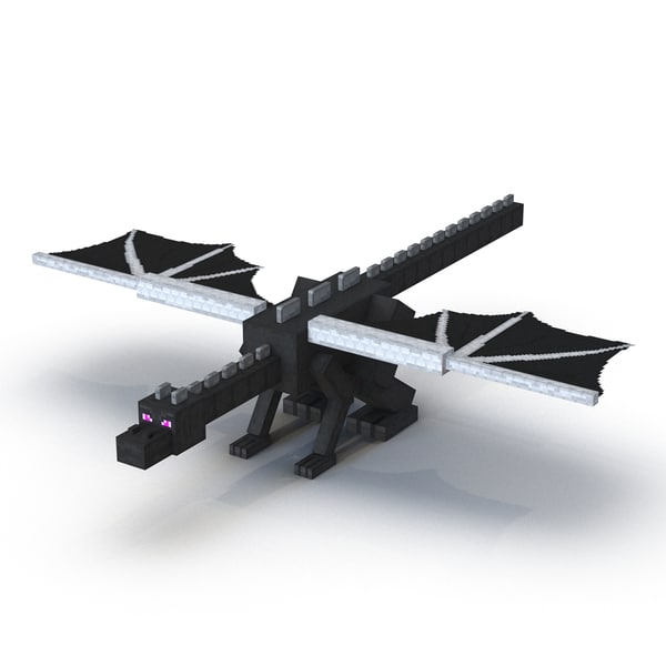 3d model minecraft ender dragon