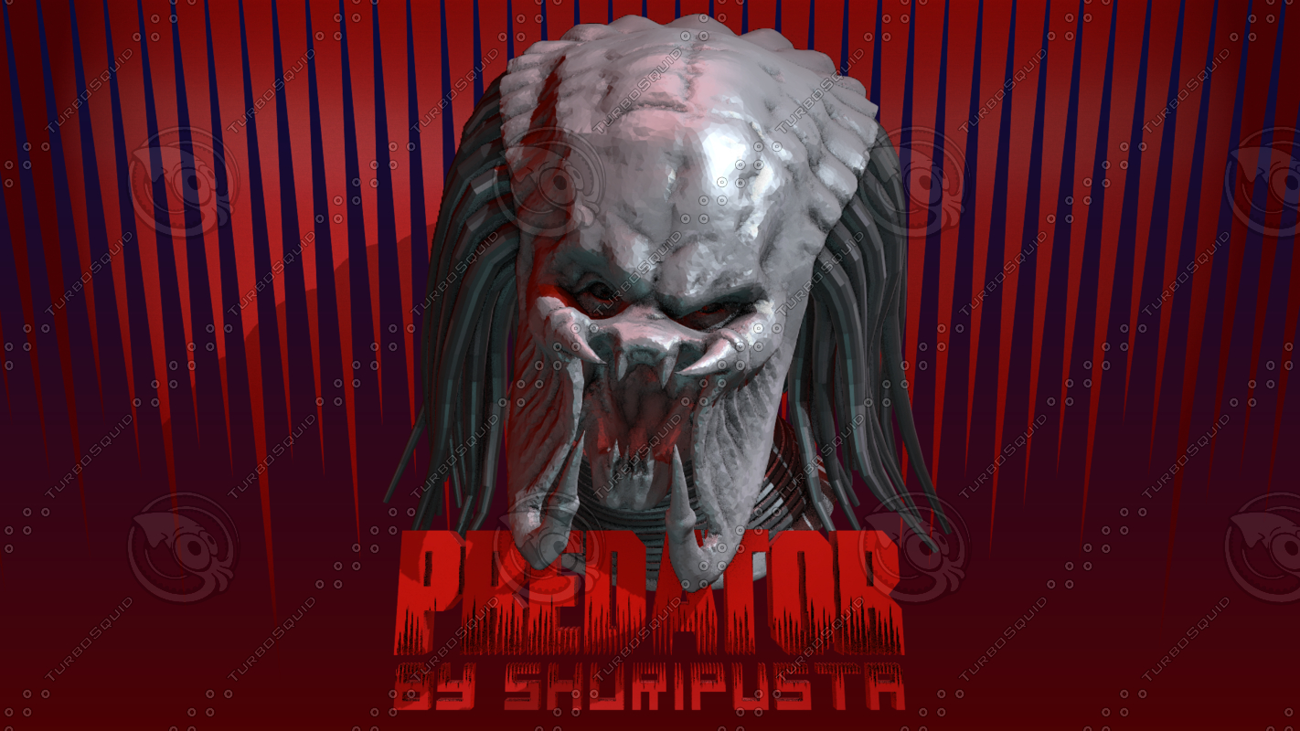 classic predator 3d blend