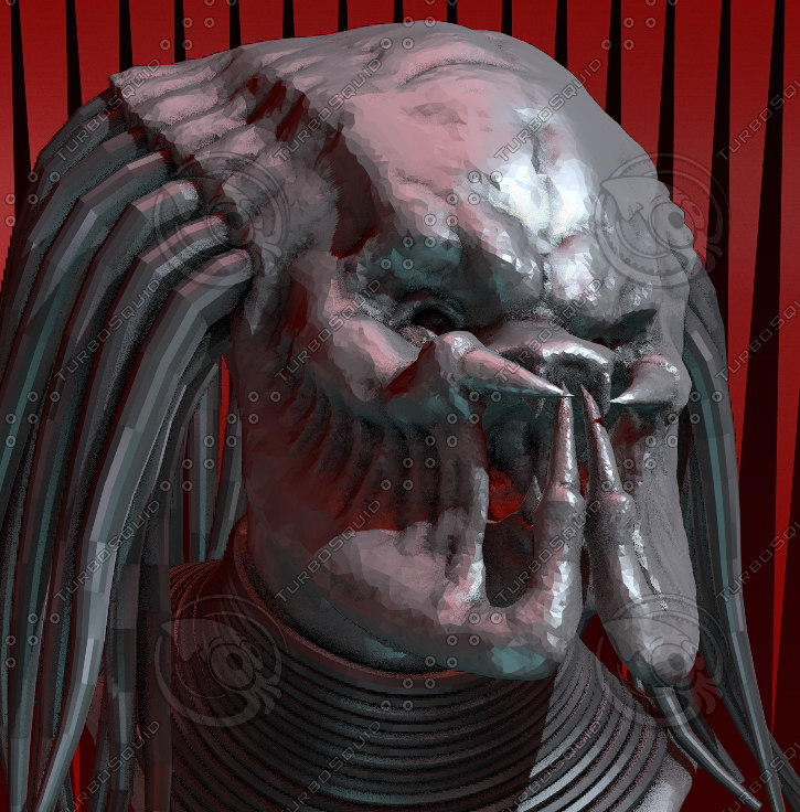 classic predator 3d blend