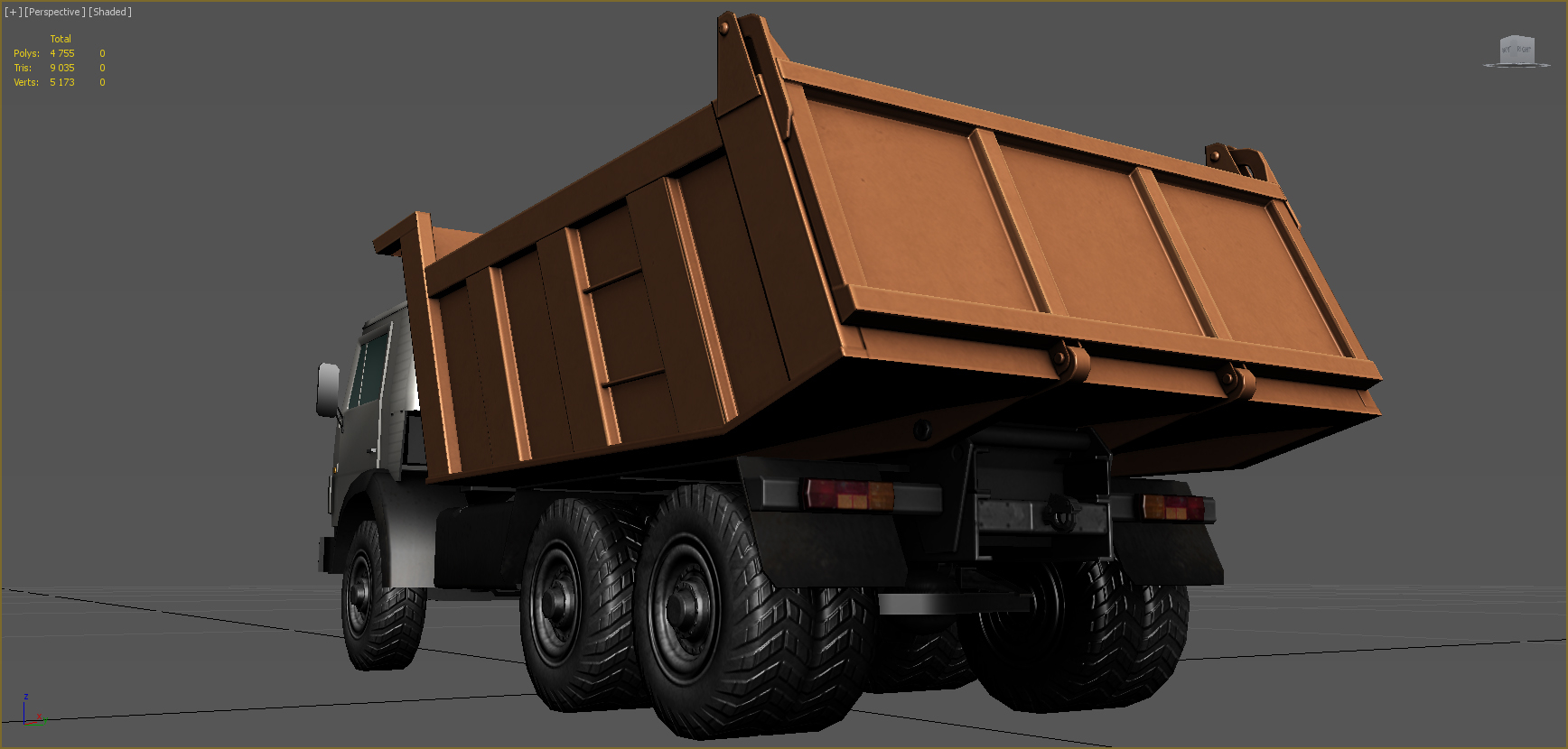 3d model tipper ready games
