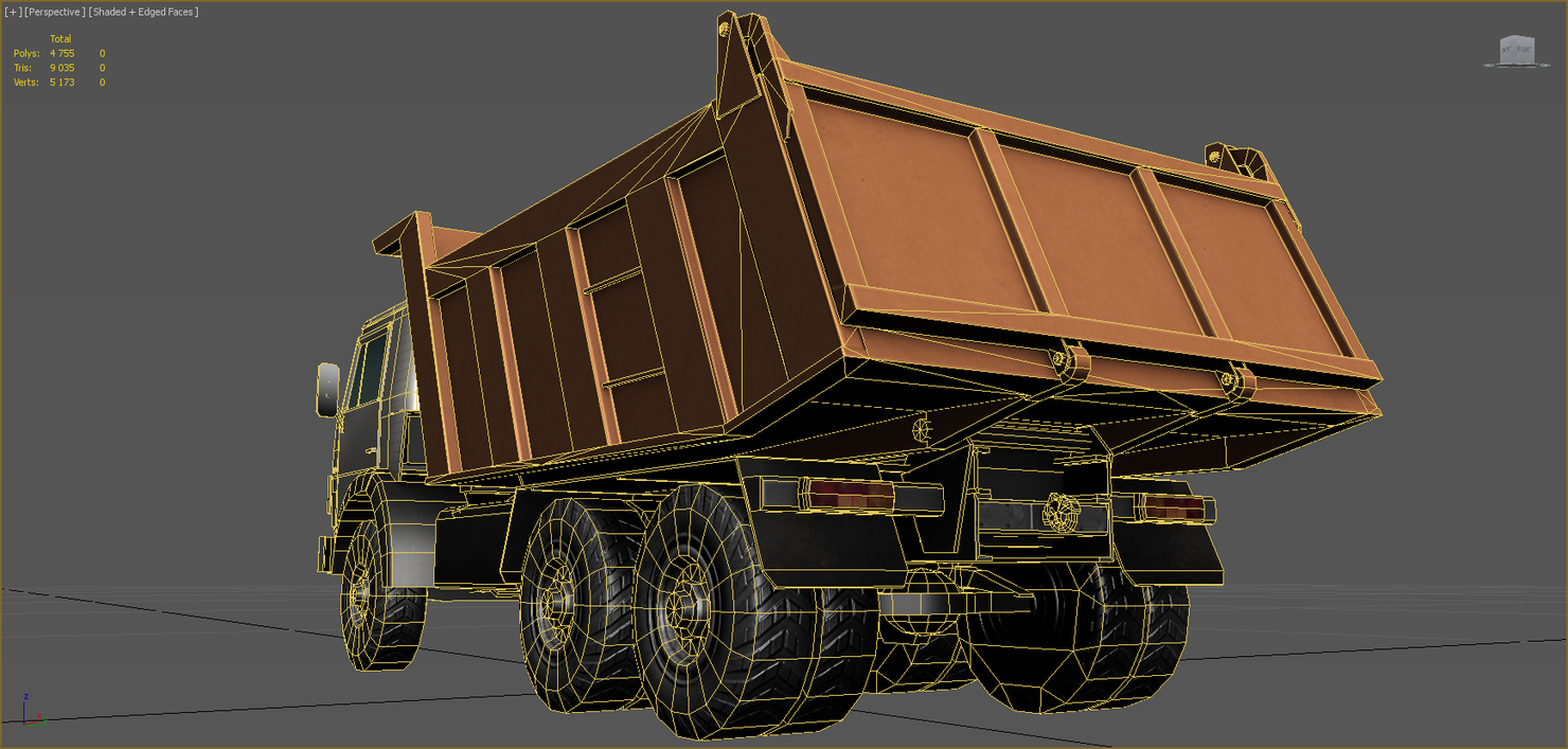 3d model tipper ready games