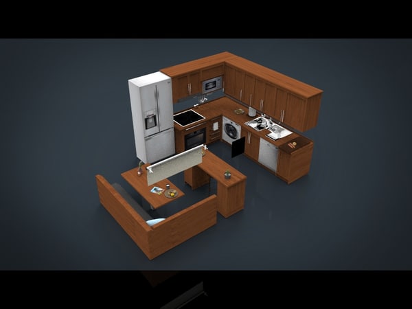 Kitchen 3D Models for Download | TurboSquid