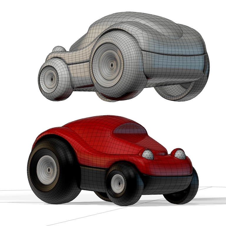 toy car 3d model