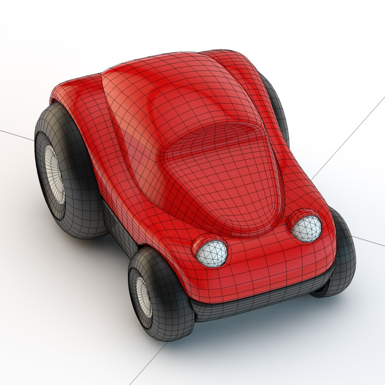 toy car 3d model