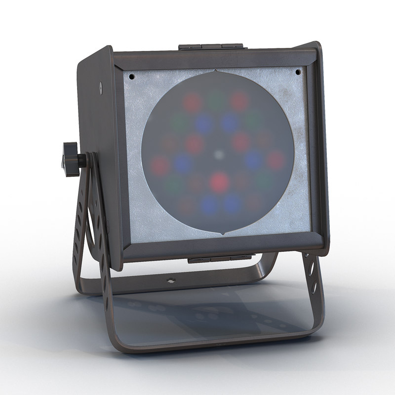 led par light altman 3d model