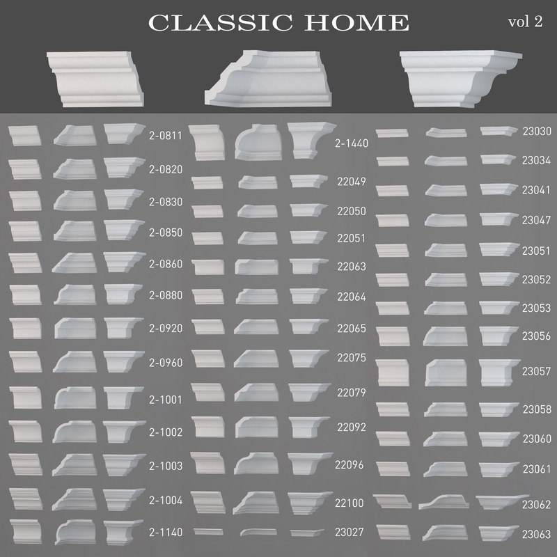 3d ma ceiling cornices classic home