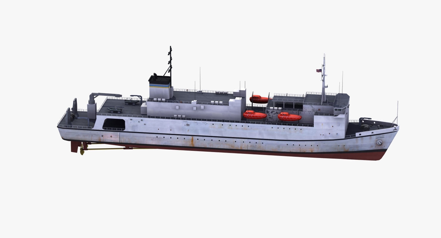 3D usns waters t-ags-45 - TurboSquid 1494086