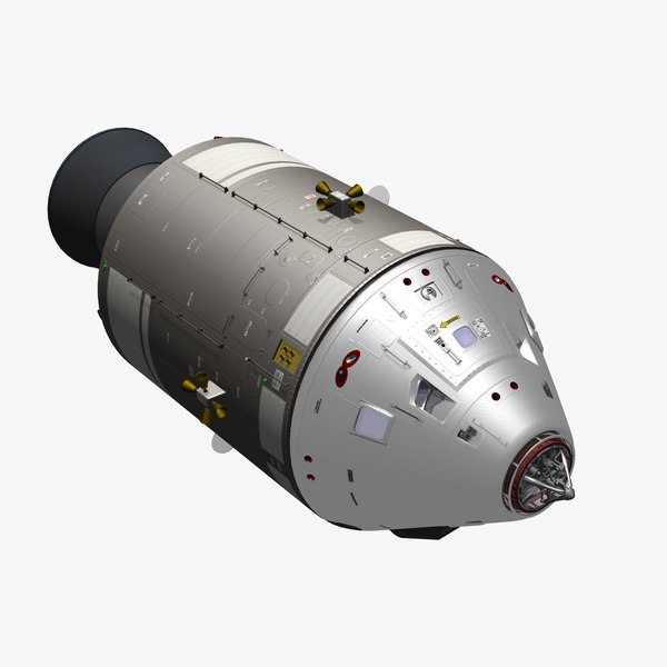 apollo command service module 3d model