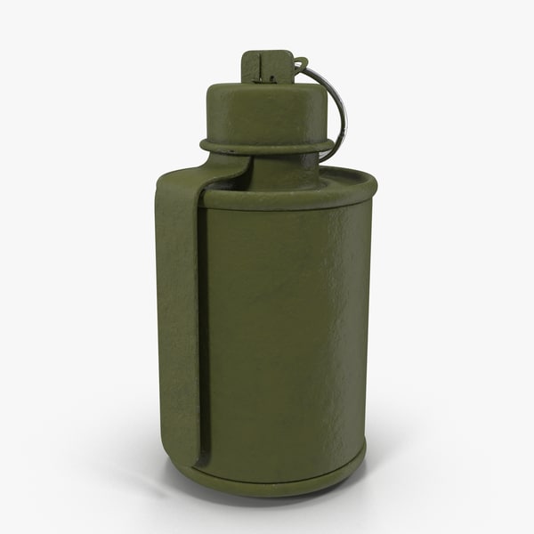 grenade rog-43 3d model