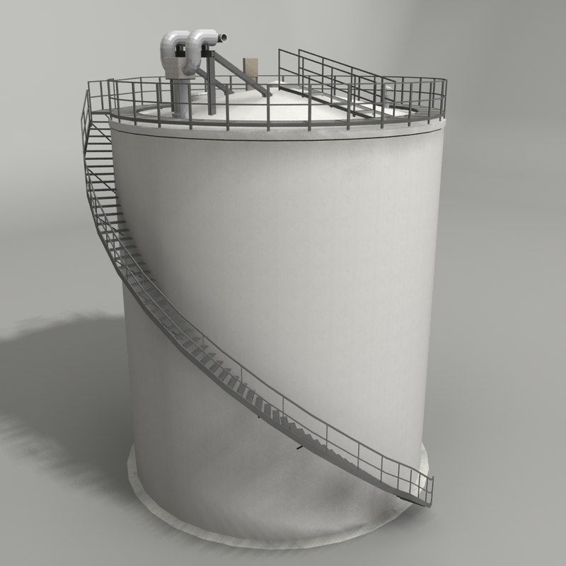 water tank 3d max