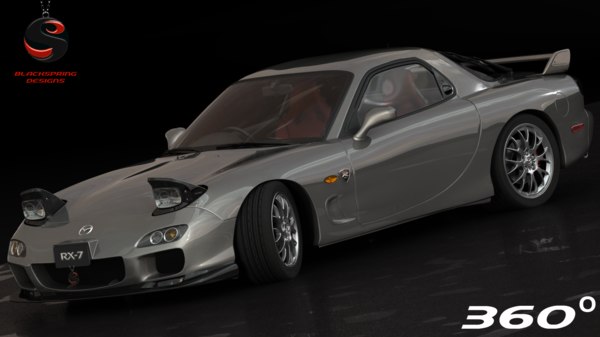 마쓰다 RX-7 Type-A 2002 3D 모델 - TurboSquid 1018396