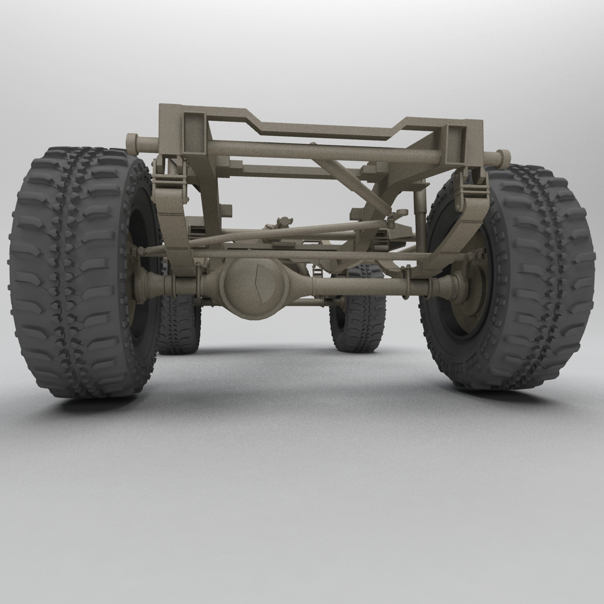 modelo 3d Chasis 4x4 - TurboSquid 1011978
