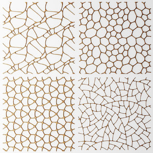 3D golden lattice model - TurboSquid 1211392