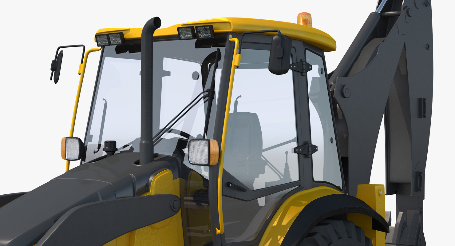 backhoe forklift rigged lift max