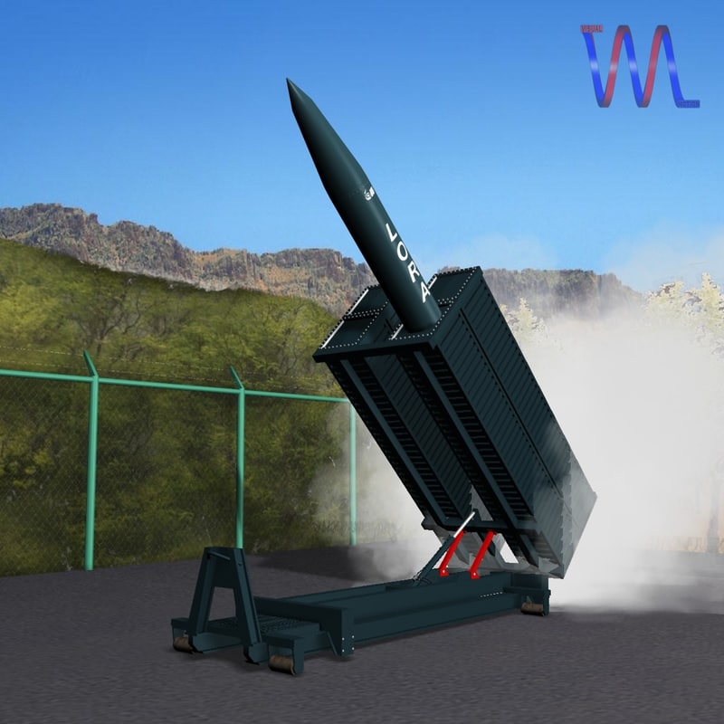 lora missile launcher 3d dxf