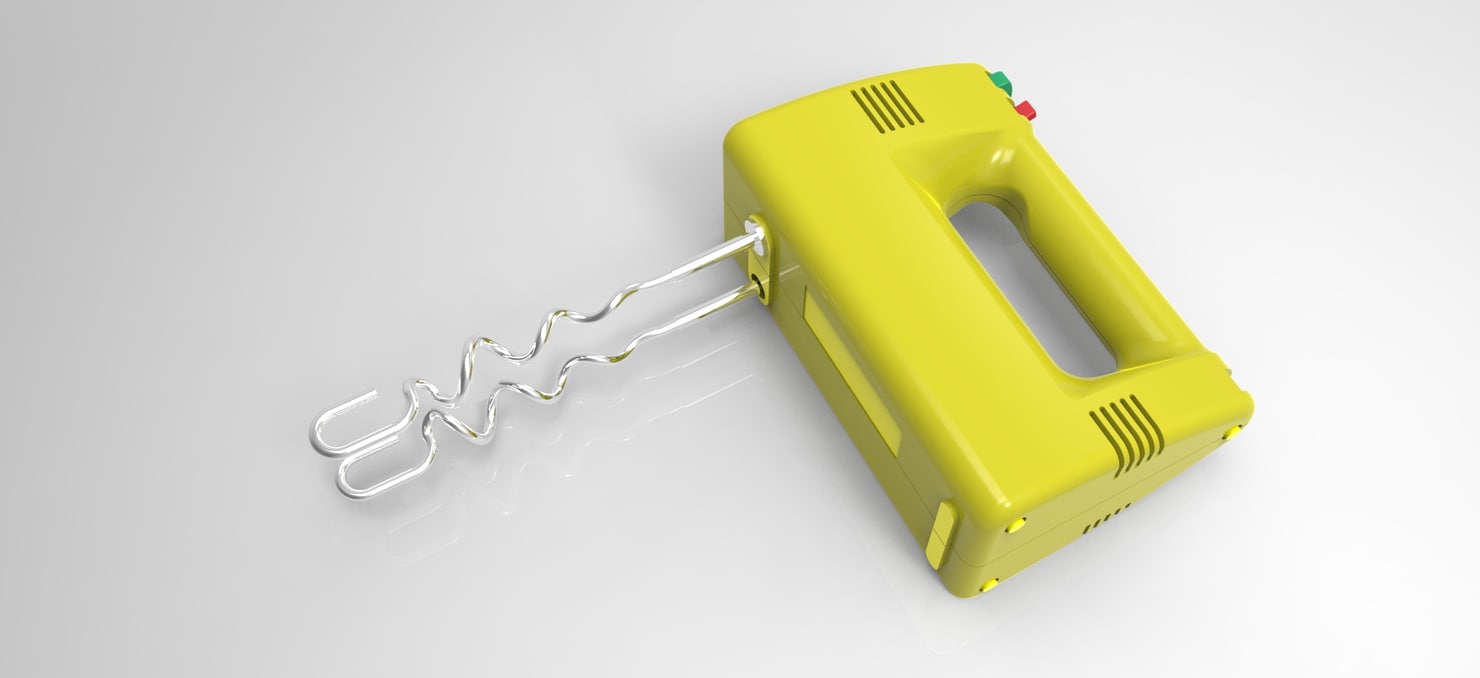 egg blender 3d model