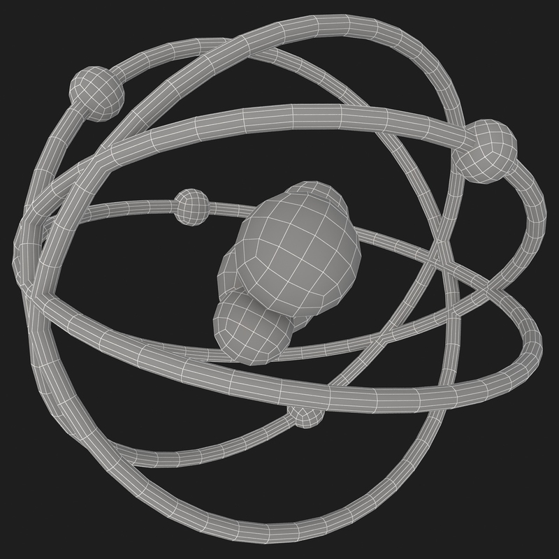 3d model atom 1