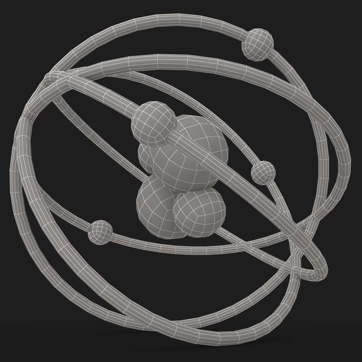 3d model atom 1