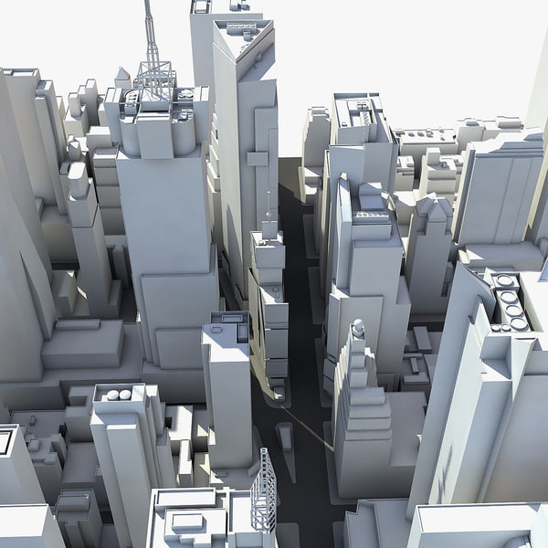 One Times Square3D模型下载| TurboSquid