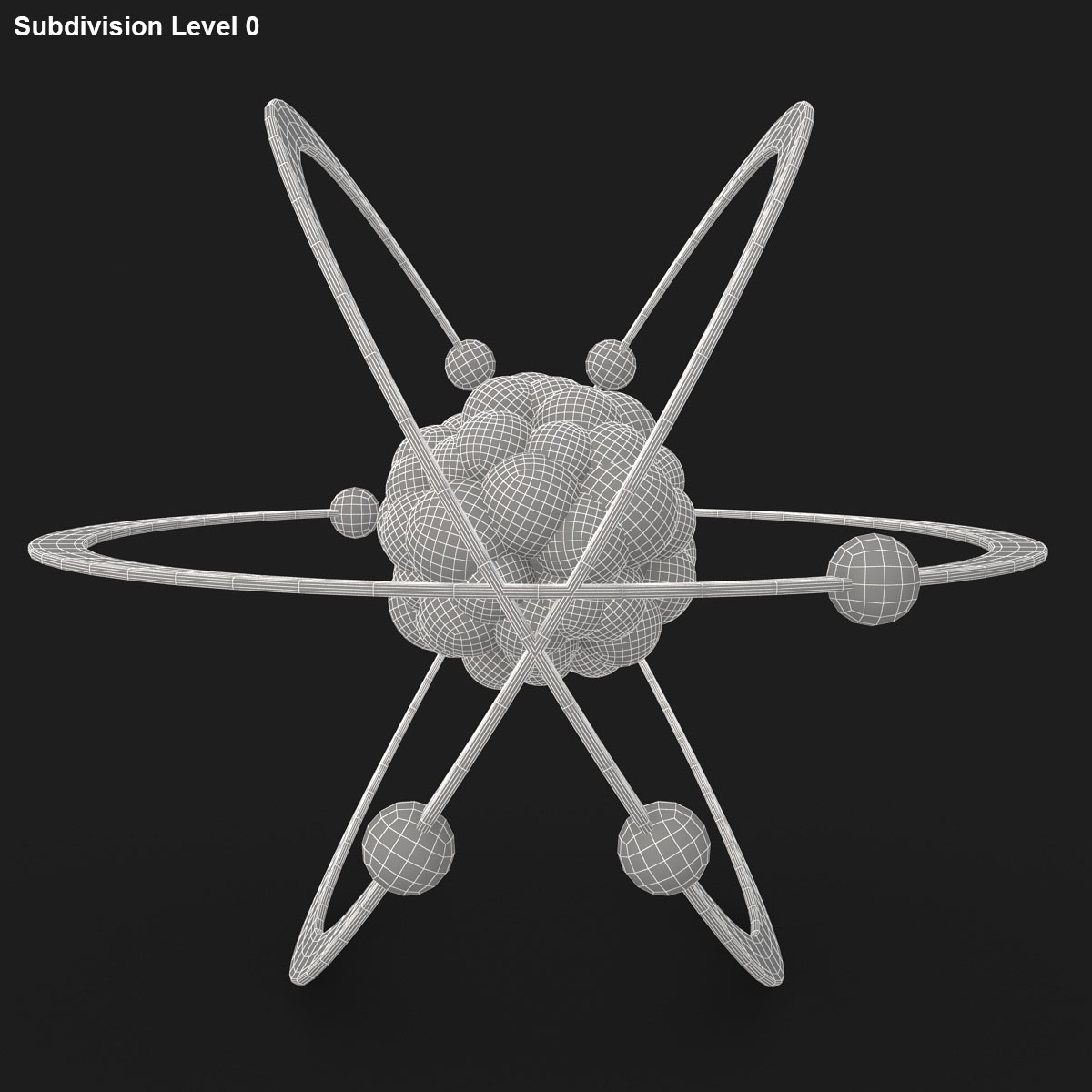 3d model atom 2