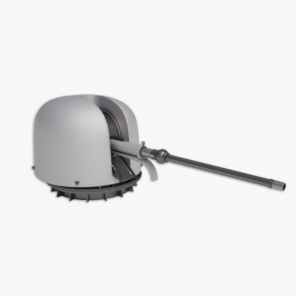 3ds max breda twin 40mm naval gun