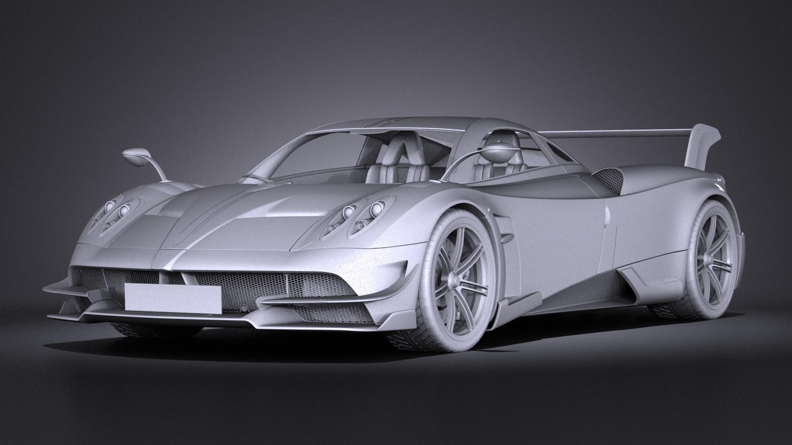 3d pagani huayra bc