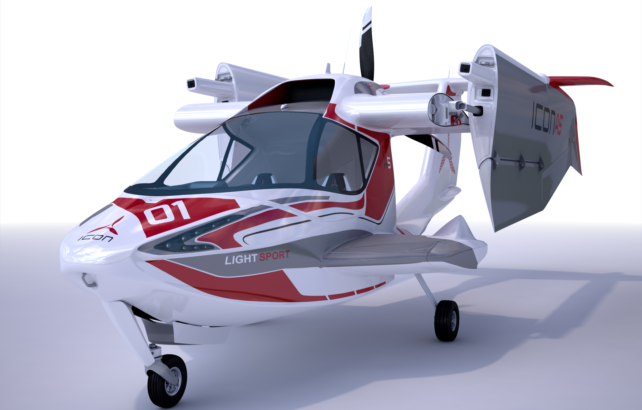 3d aircraft wings