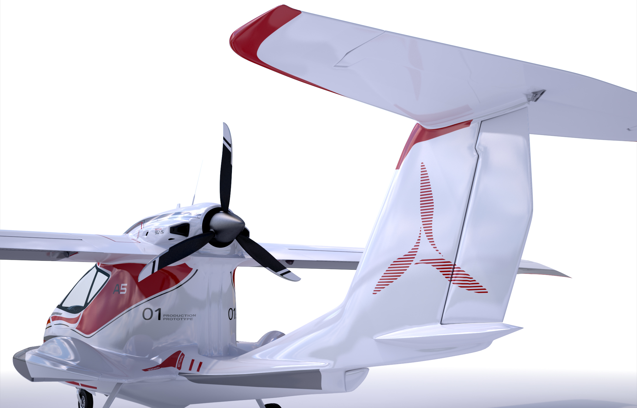3d aircraft wings