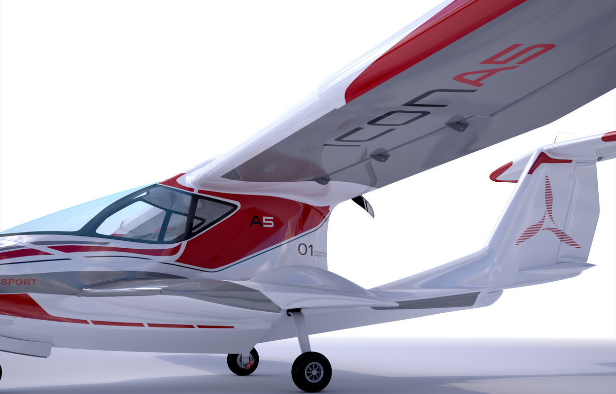 3d aircraft wings