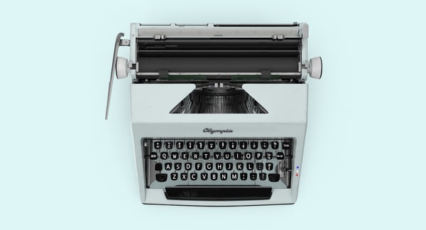 3d model olympia typewriter