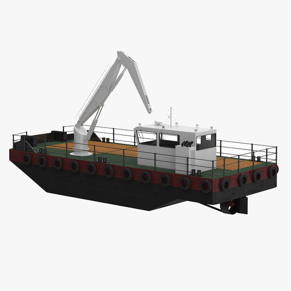 3D Barge Models | TurboSquid