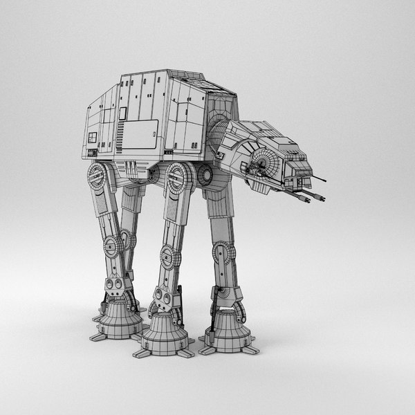 3d at-at walker star wars