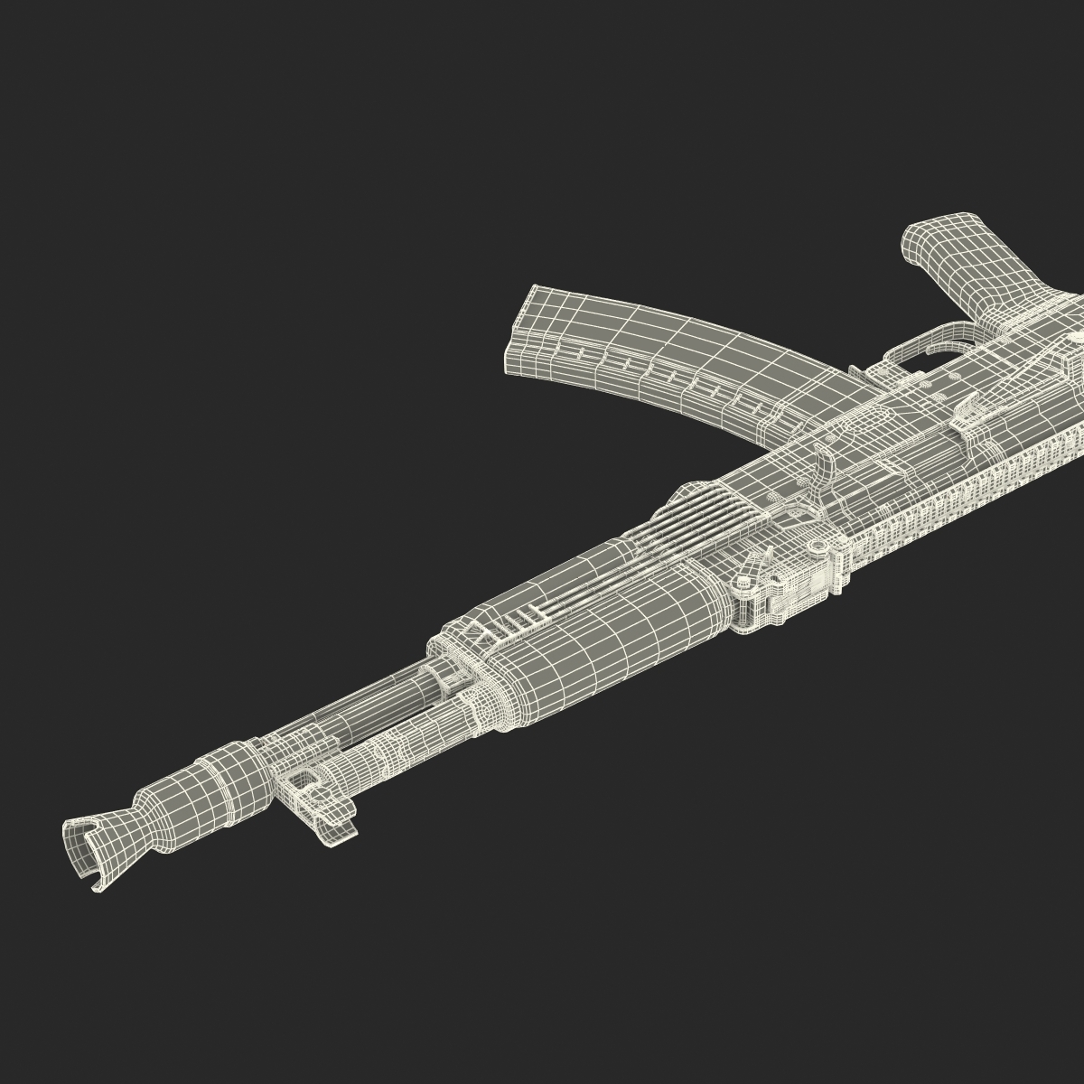 3d ak 104 rifle