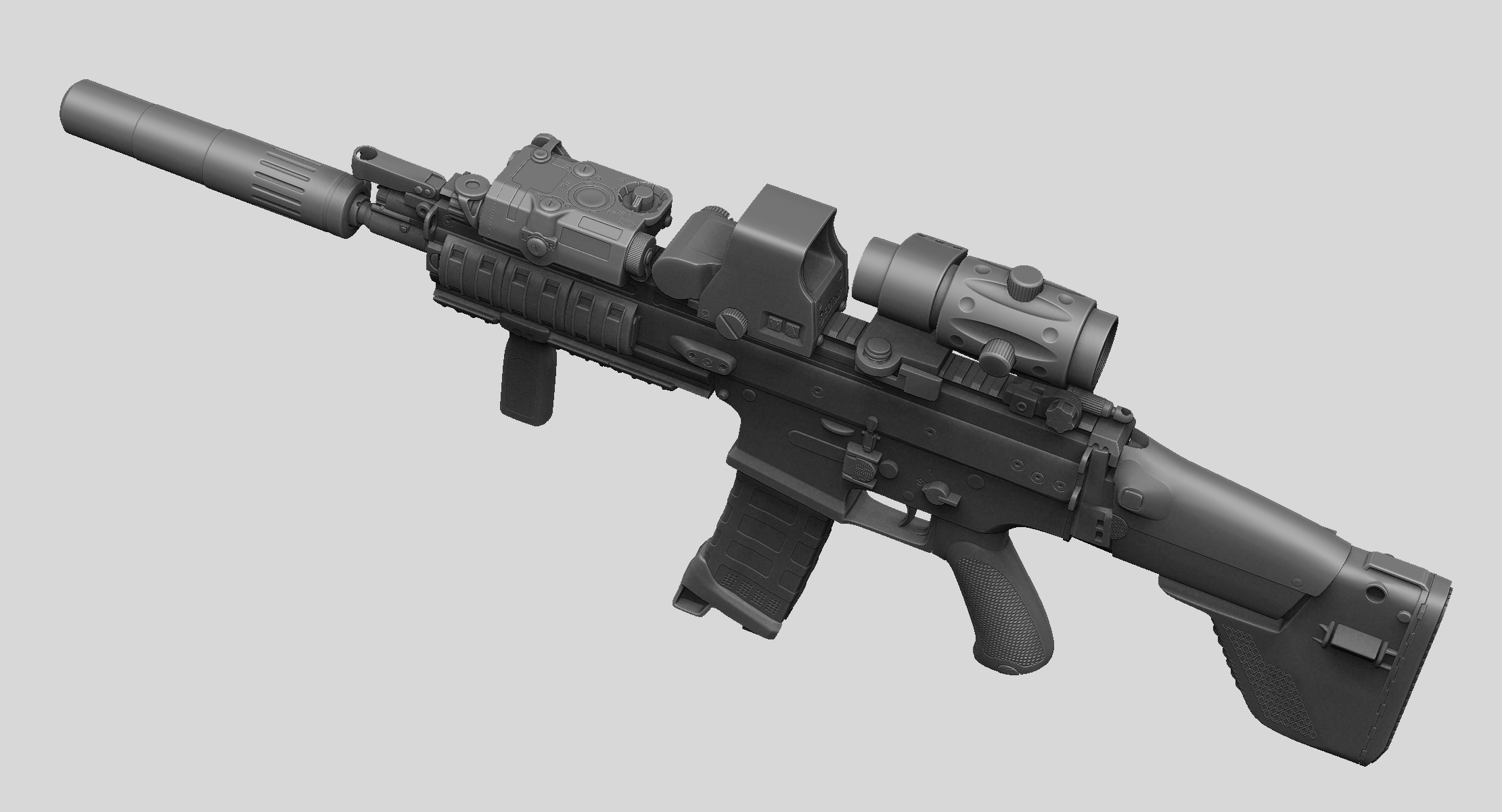 fn scar l-cqc sight 3ds