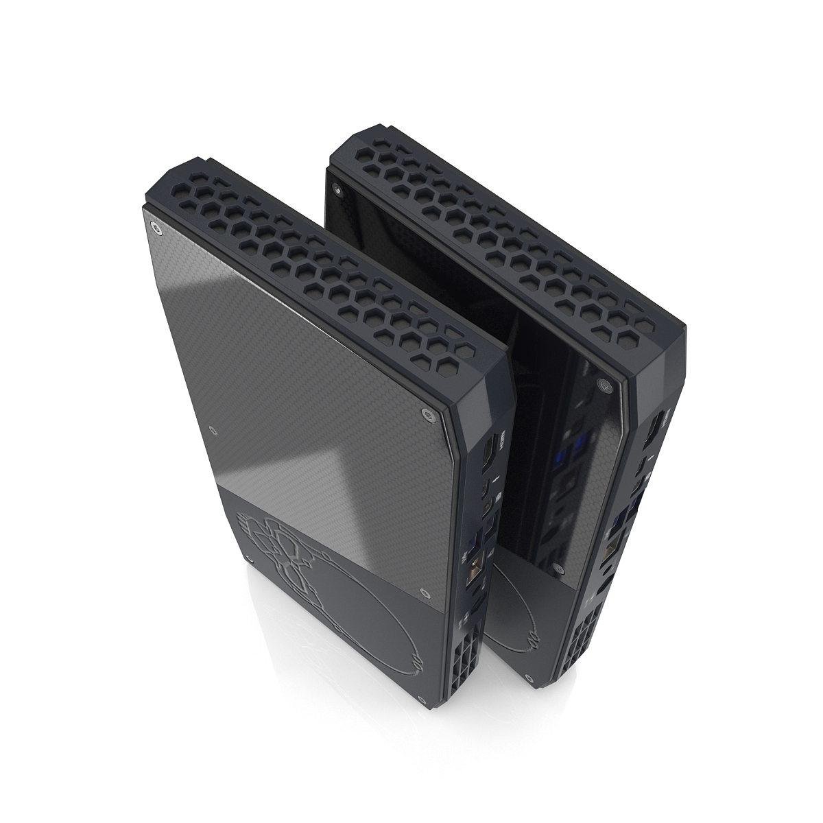 intel nuc nuc6i7kyk 3d model