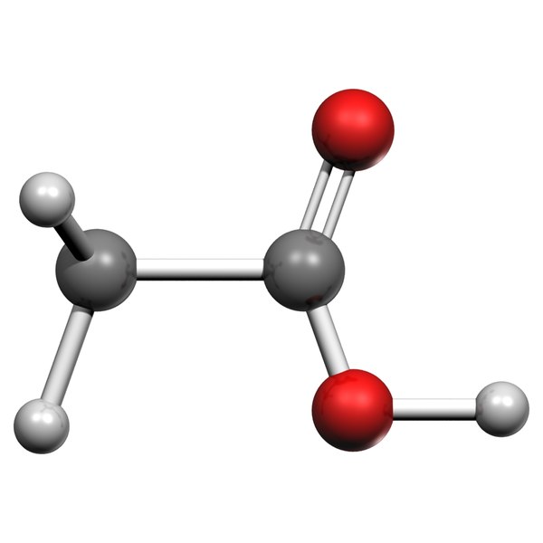 3d acetic acid