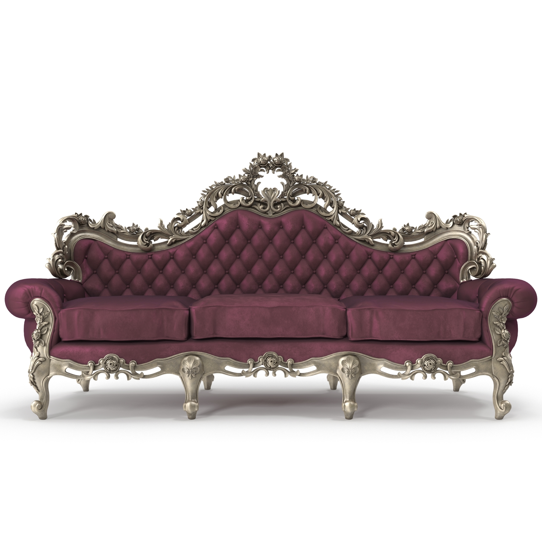 luxurious sofa 3d model