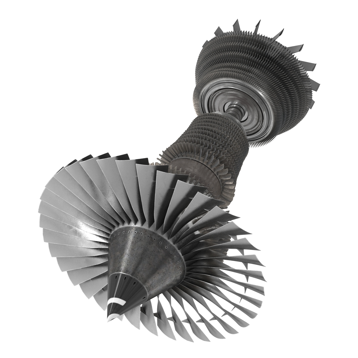 3d turbine 4 model