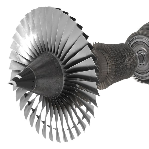 3d turbine 4 model